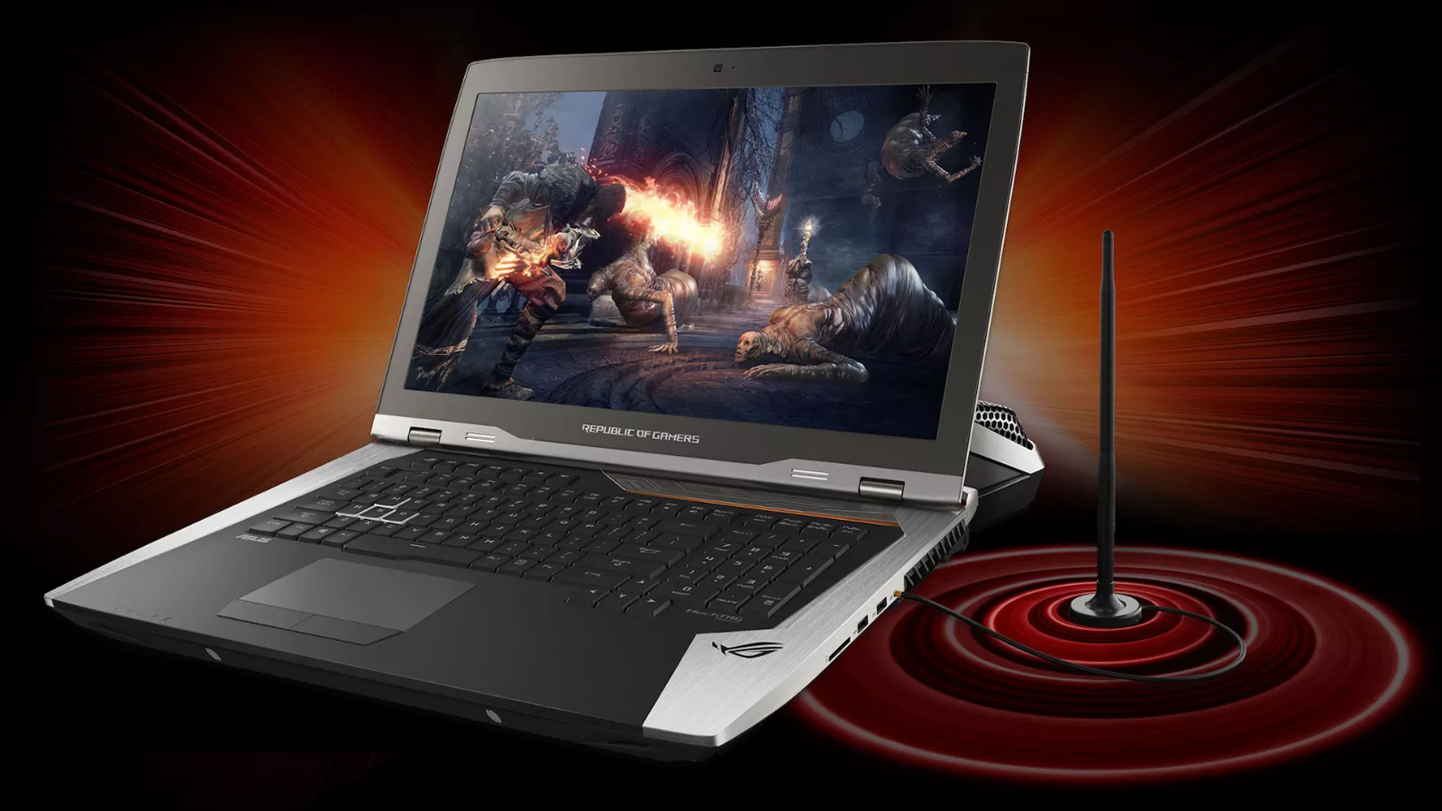 Republic of Gamers Announces GX800 Gaming Laptop with Liquid-Cooling ...