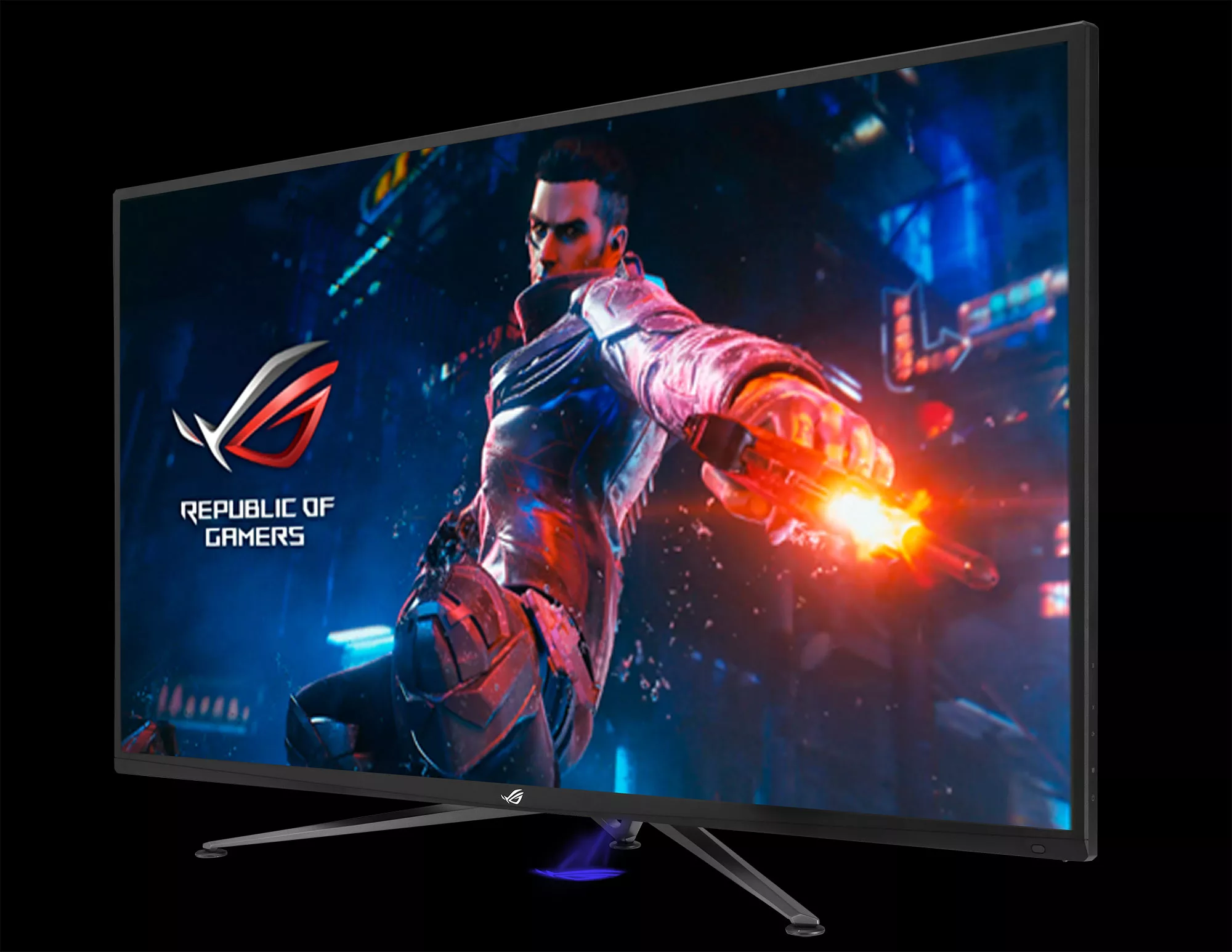 The ROG Swift PG43UQ delivers no-compromise 144Hz 4K gaming | ROG ...